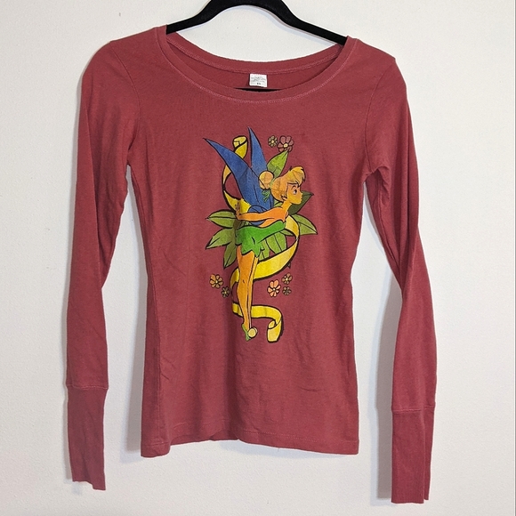 Disney | Tops | Vintage Tinkerbell Top | Poshmark
